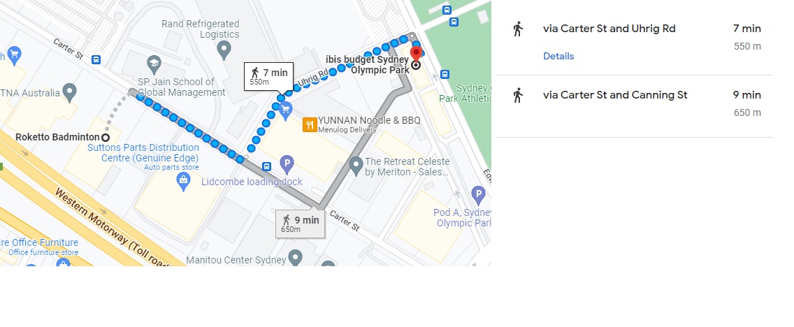 Sydney Olympic Park Maps – New South Wales Badminton Association (NSW ...